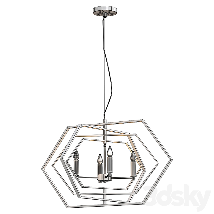 Odeon Light Modern - Pendant light - 3D model