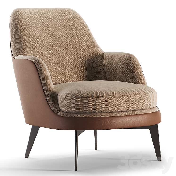 GUSCIO Armchair - Arm chair - 3D model