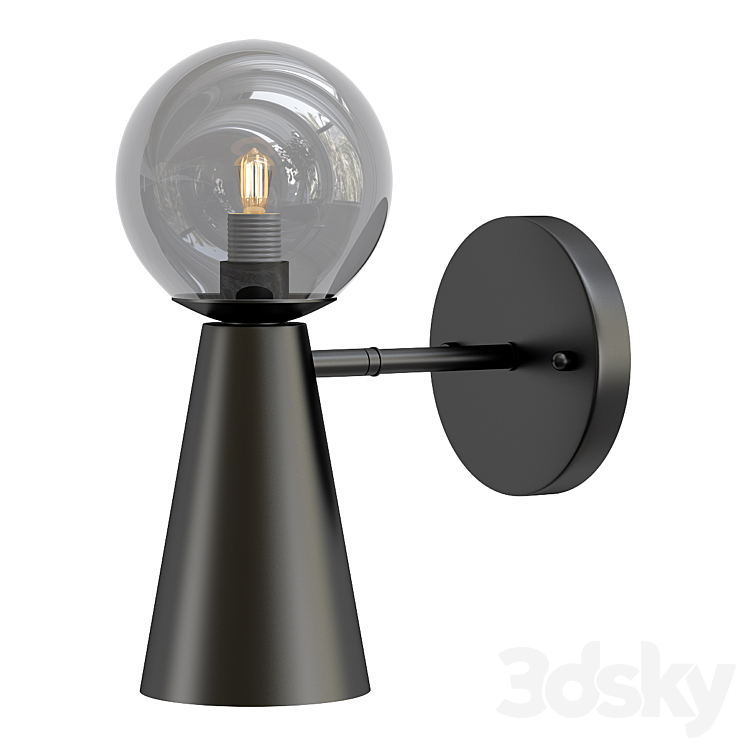 halley 10046w - Wall light - 3D model