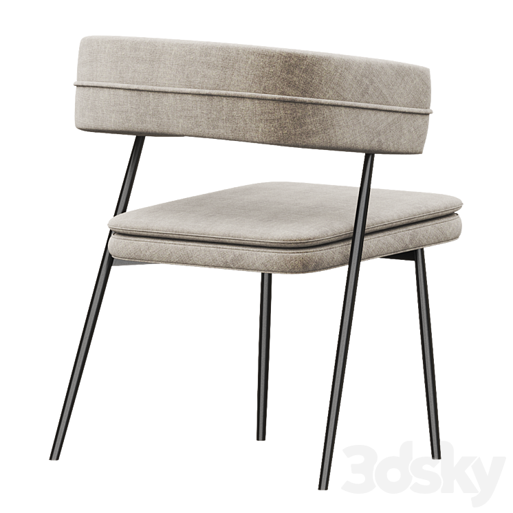 NENA By Zanotta - Chair - 3D model