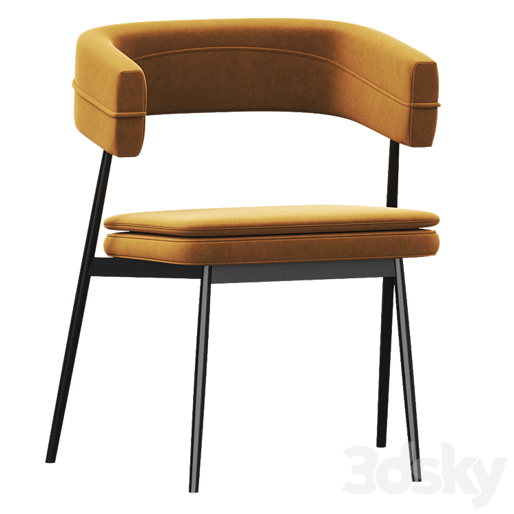 NENA By Zanotta - Chair - 3D model