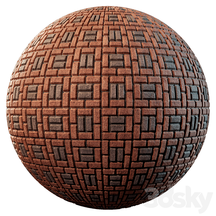 Wall Brick 05 - Brick - 3D model