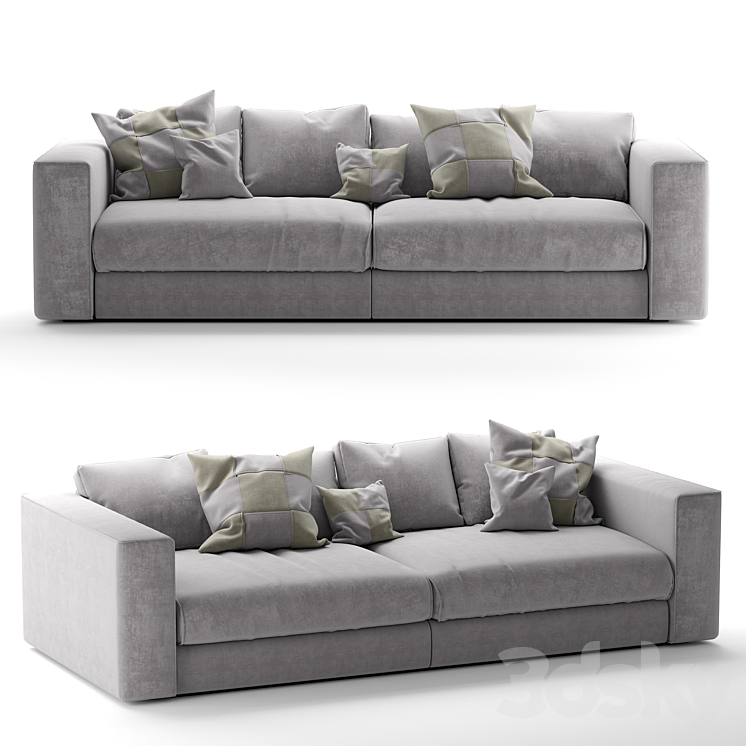 Minotti Hamilton 236 - Sofa - 3D model