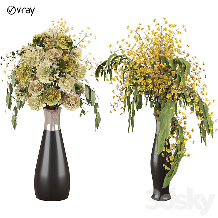 Flower 19 - Bouquet - 3D model