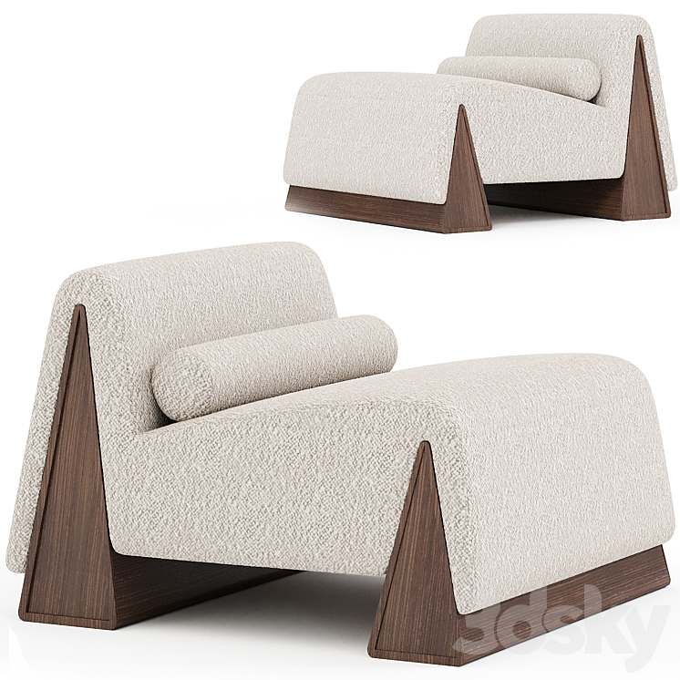 MARULA CHAIR BY AKHA - Arm chair - 3D model