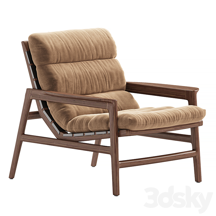 Ipanema armchair by Poliform - Arm chair - 3D model