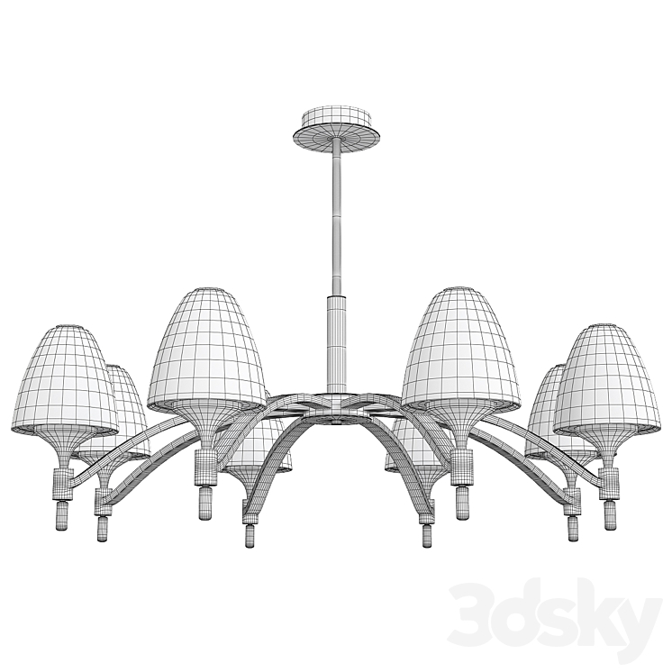 Nansy Pendant Light 3d Model