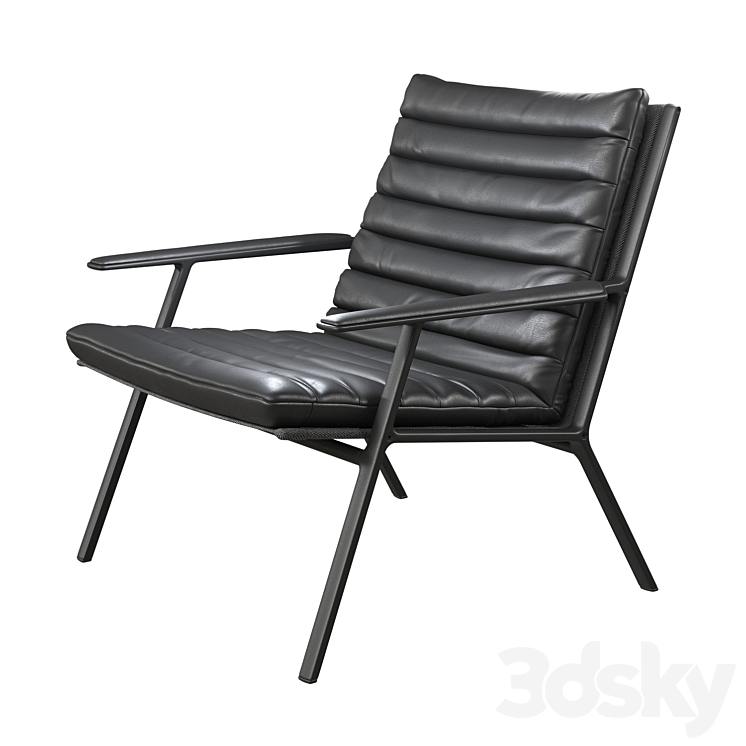 Vipp VIPP456 (corona+vray) - Arm chair - 3D model