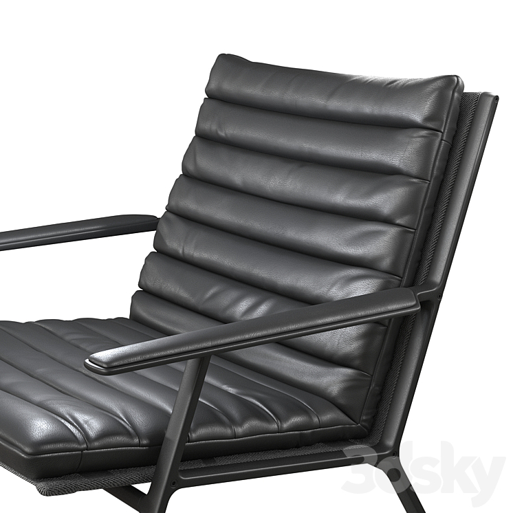 Vipp VIPP456 (corona+vray) - Arm chair - 3D model