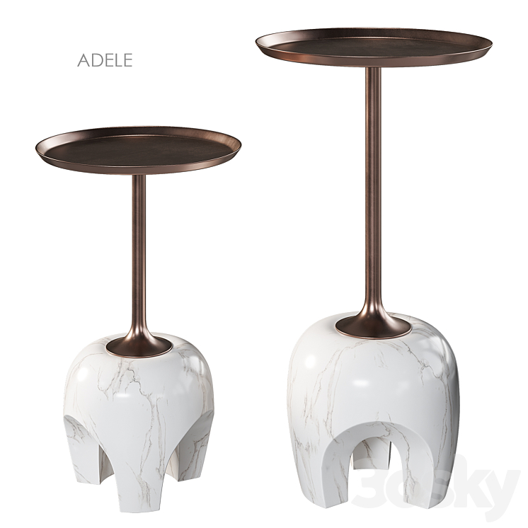 ADELE side table - Table - 3D model