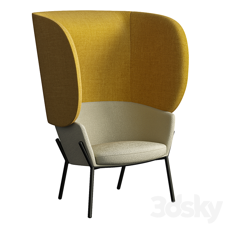 wam chair - Arm chair - 3D model