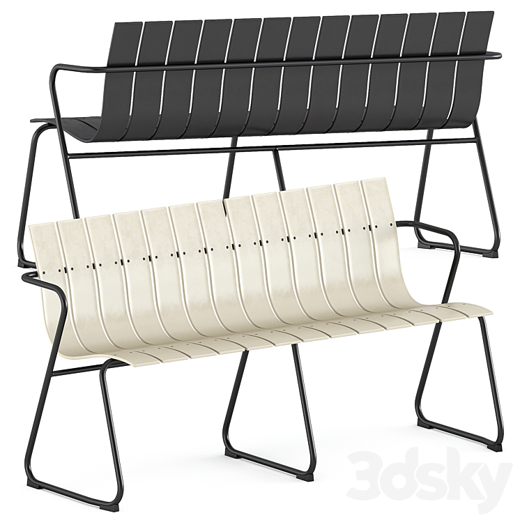 Ocean Bench by materdesign - Other - 3D model