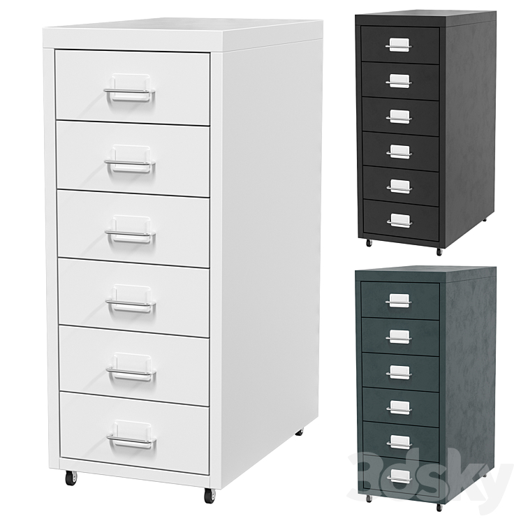 Ikea-Helmer - Sideboard & Chest of drawer - 3D model