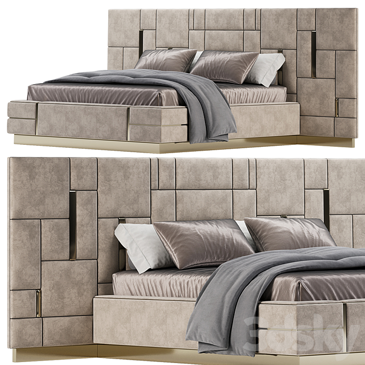 BELOVED Bed By Visionnaire - Bed - 3D model