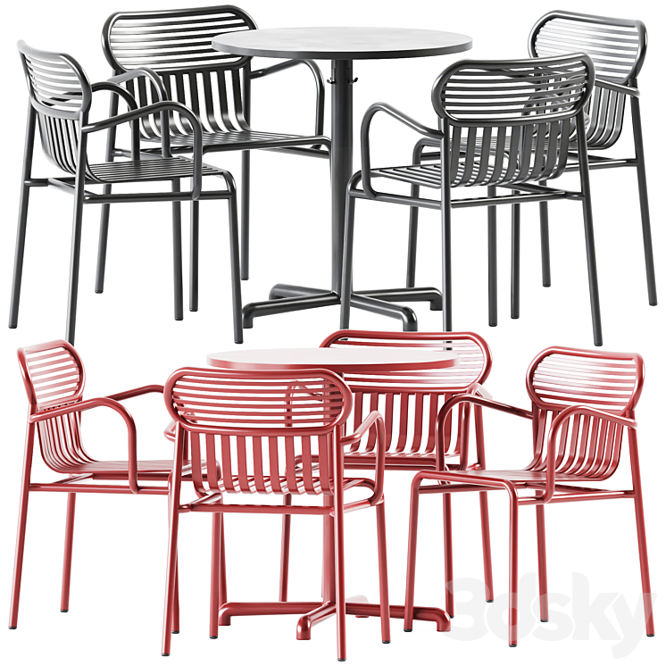 Ikea Stensele Round Table and Week-end Chair with Armrest by Petite ...