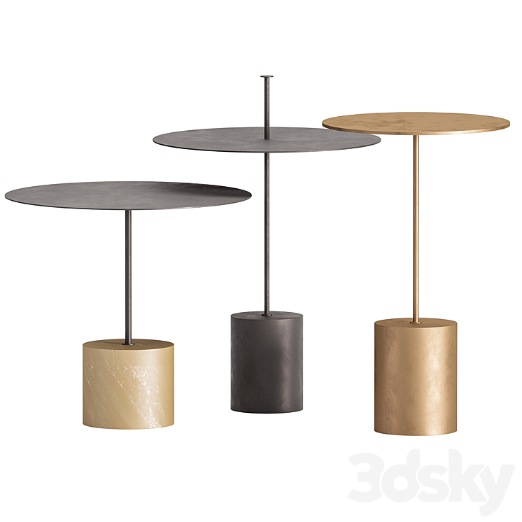 CALIBER | Side Tables by Wendelbo - Table - 3D model