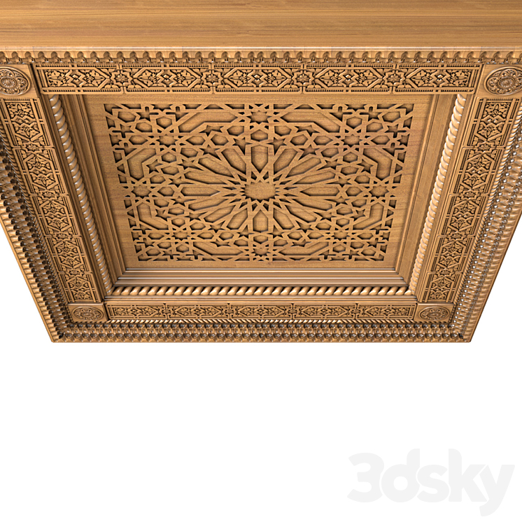 Ceiling in oriental style. Arabic Majlis ceiling.Eastern Ceiling ...
