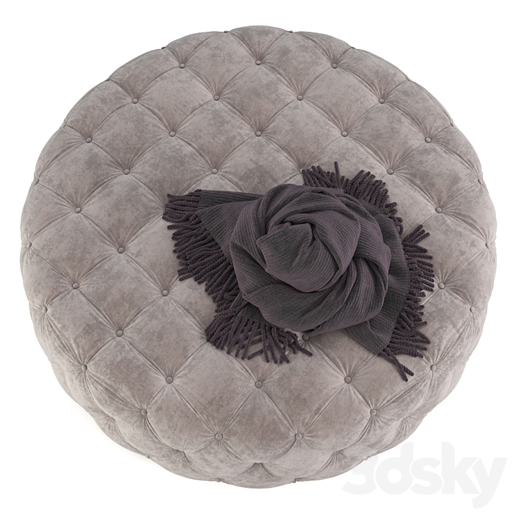 pouf Chester Moon 1200 - Other soft seating - 3D model