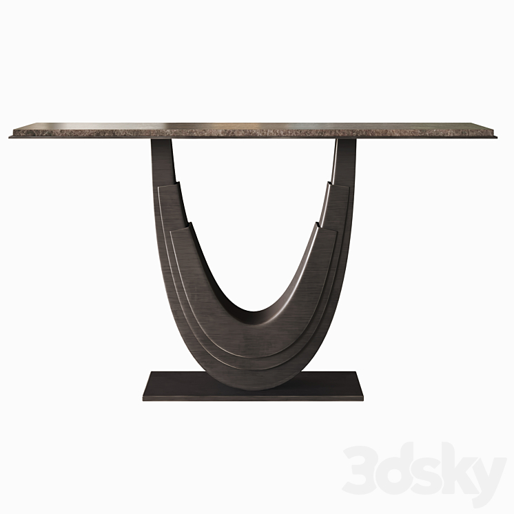 Chatsworth Curve Console - Console - 3D model