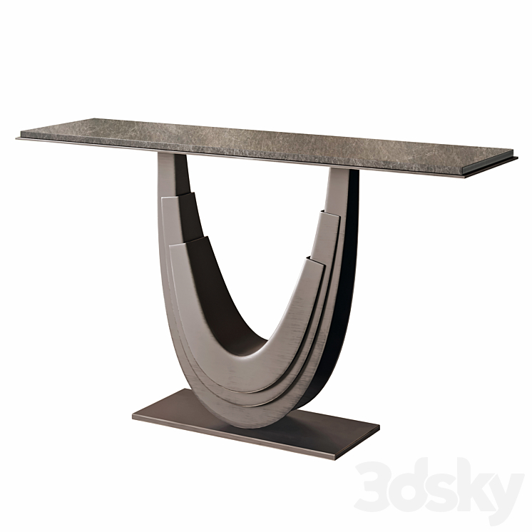 Chatsworth Curve Console - Console - 3D model