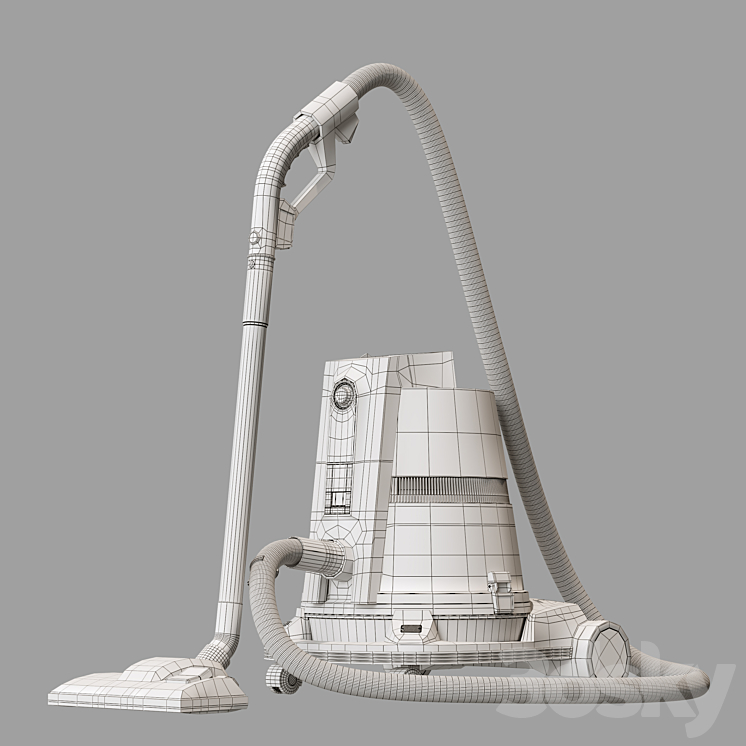 Bork V-600 vacuum cleaner - Household appliance - 3D model