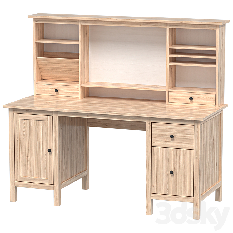 Hemnes Corner Workstation