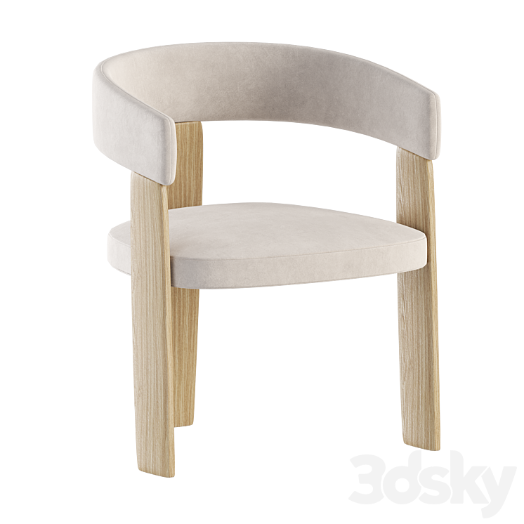Oru chair by Andreu World - Chair - 3D model