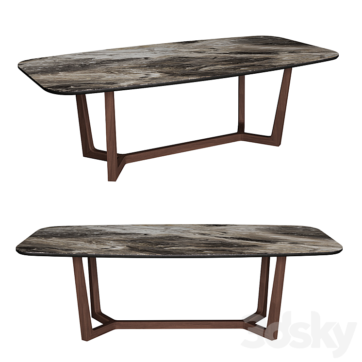 Loran Table 3d Model