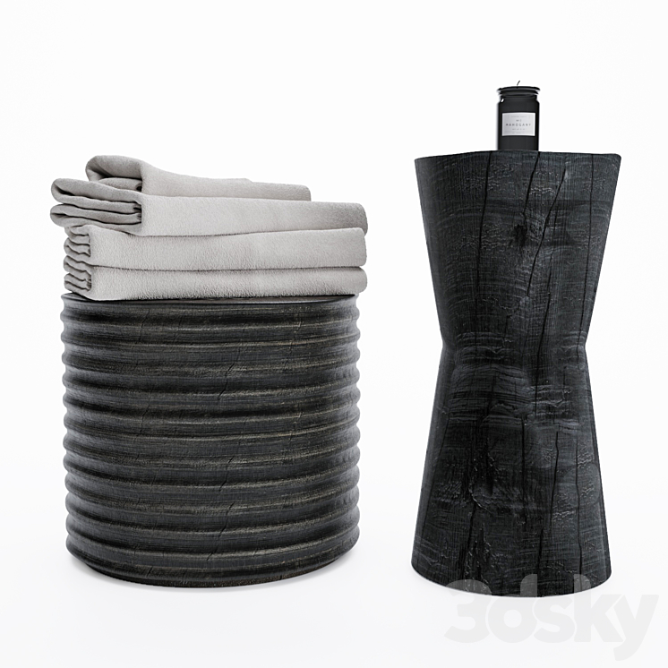 TABLE SOHA - Bathroom accessories - 3D model