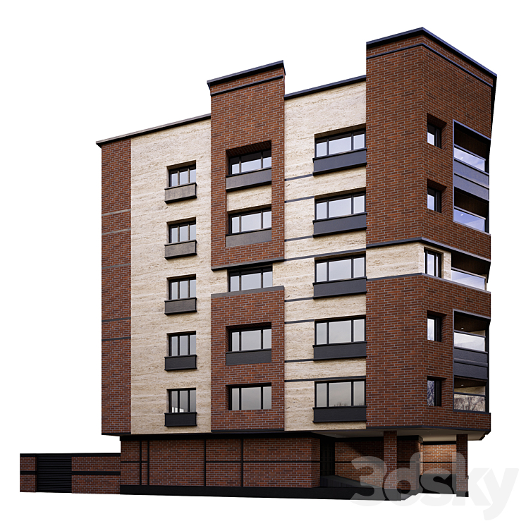 Building 6 - Building - 3D model