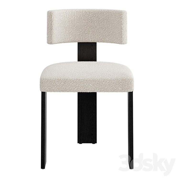 Nina Seirafi Gary Dining Chair - Chair - 3D model