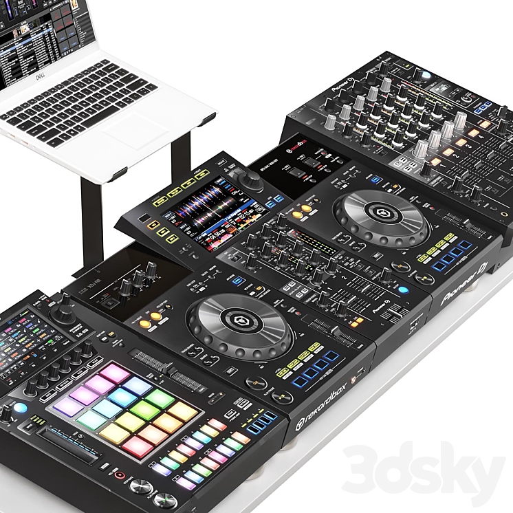 PIONEER DJ - Musical instrument - 3D model