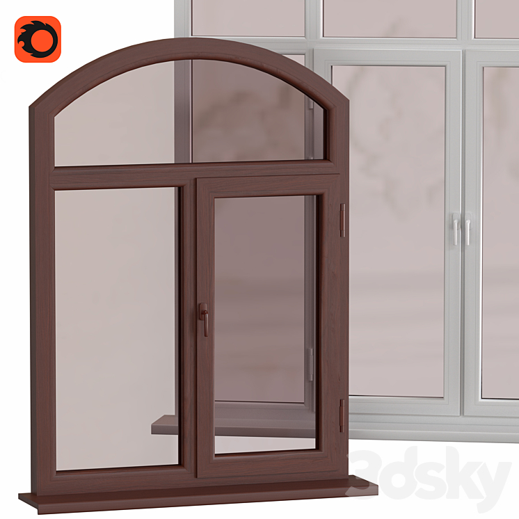 PVC windows - Windows - 3D model