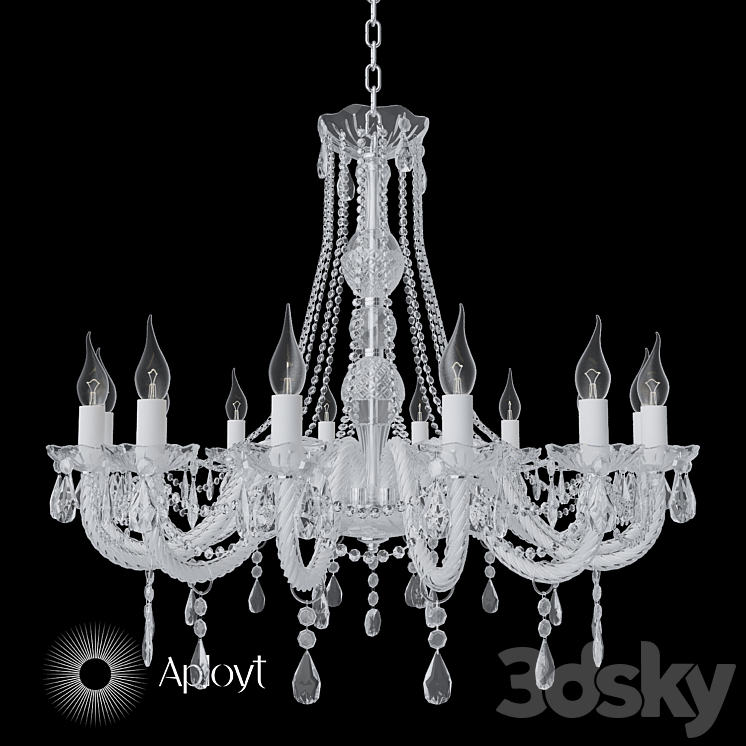 Aployt Marunia APL.814.03.14 - Pendant light - 3D model