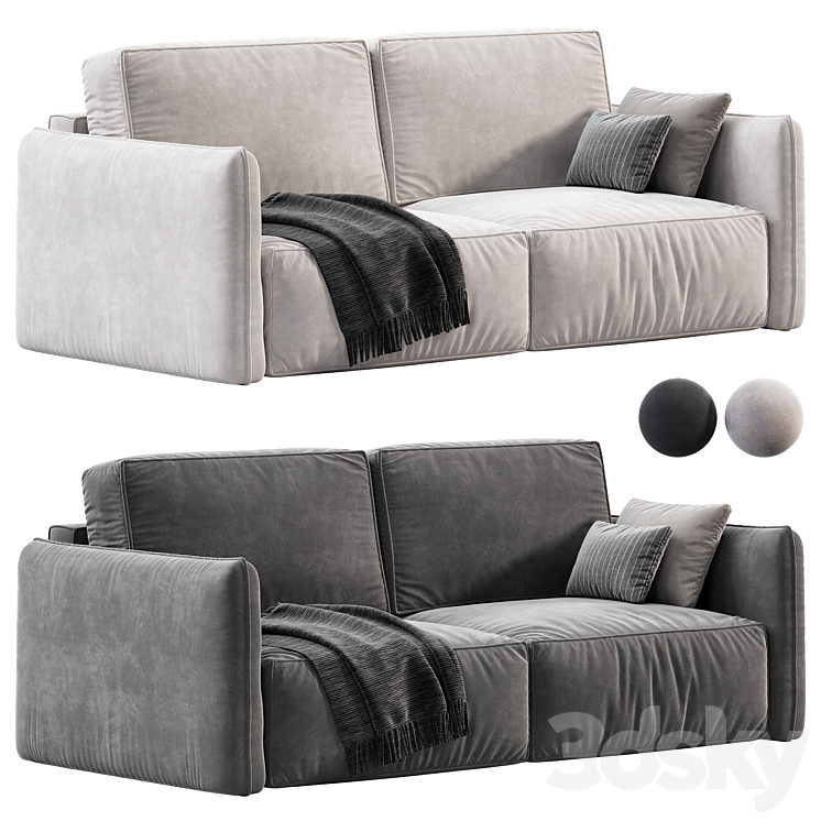 Sofa Ebi mini by Divan.ru - Sofa - 3D model