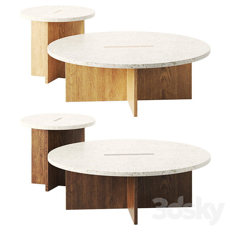 N-ST01 by Karimoku Case Study - Table - 3D model