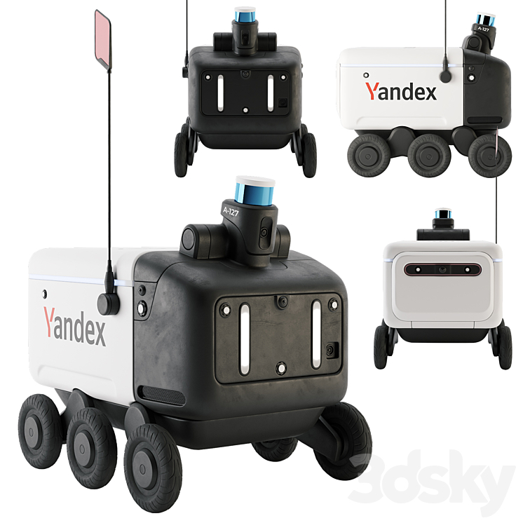 Yandex rover v3 - Miscellaneous - 3D model