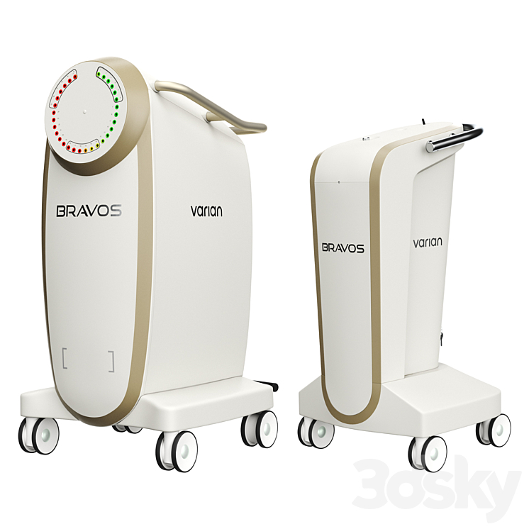 Brachiotherapy device Varian Bravos - Miscellaneous - 3D model