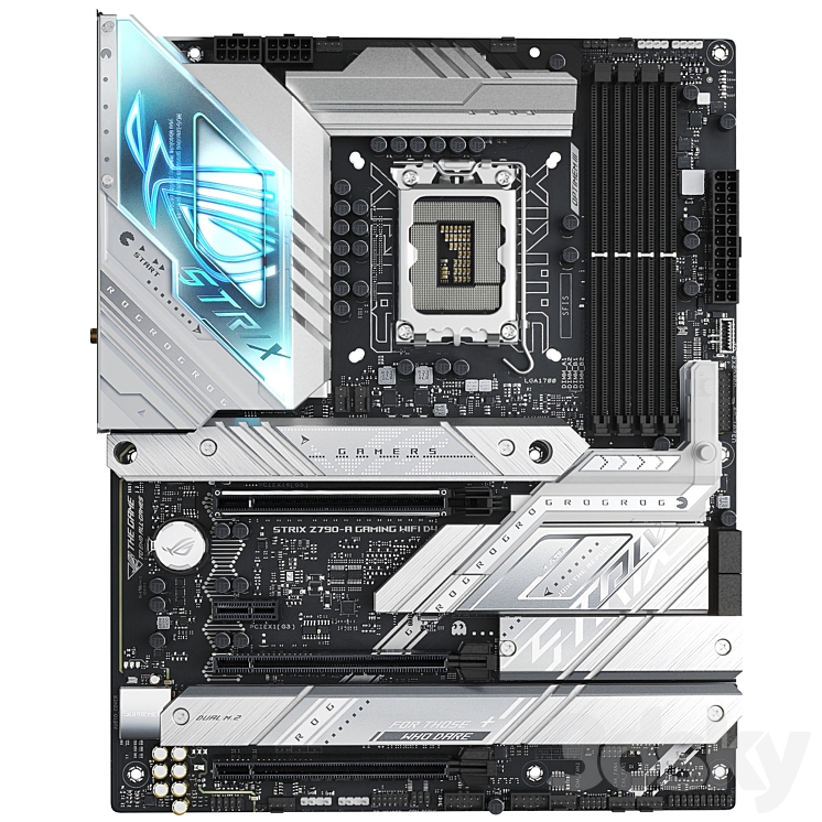 Asus Rog Strix Z790-A - PC & other electronics - 3D model