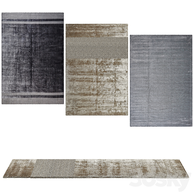 Poliform rugs - Carpets - 3D model