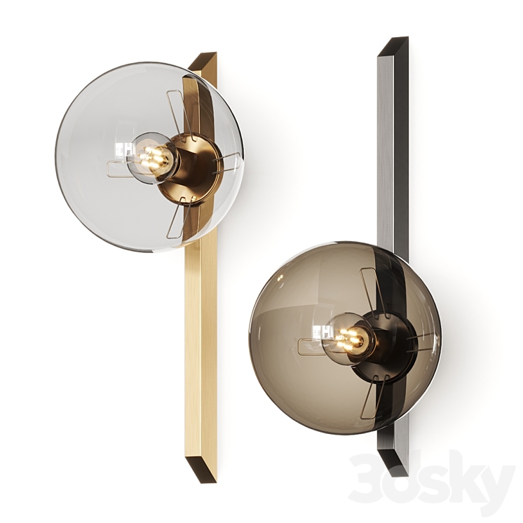 CTO Lighting Gaia Tall Wall Lamp - Wall light - 3D model