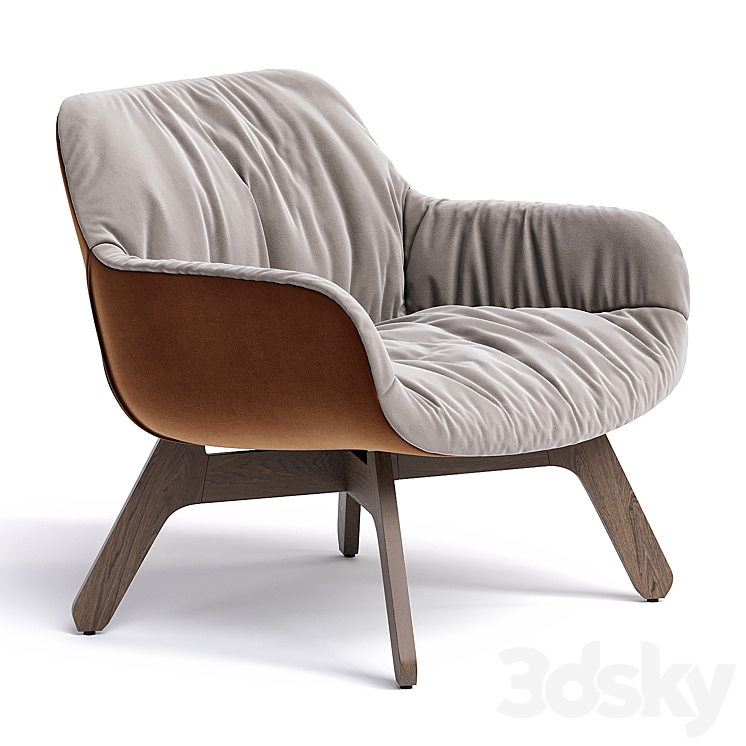 Calyx Armchair concept idea - Arm chair - 3D model