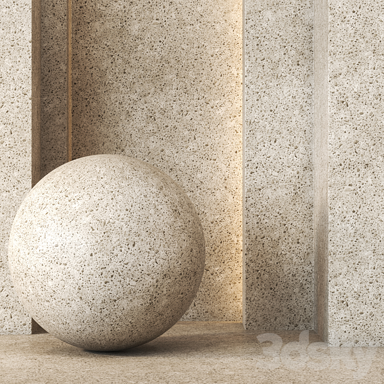 Granite Texture 4K - Seamless - Stone - 3D model