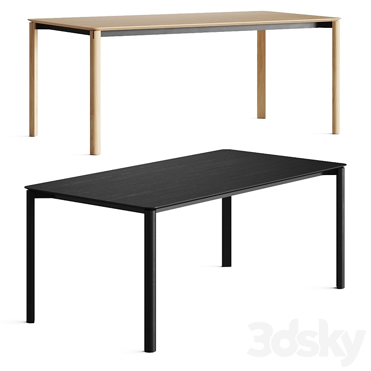 Treku Laga Dining Table - Table - 3D model