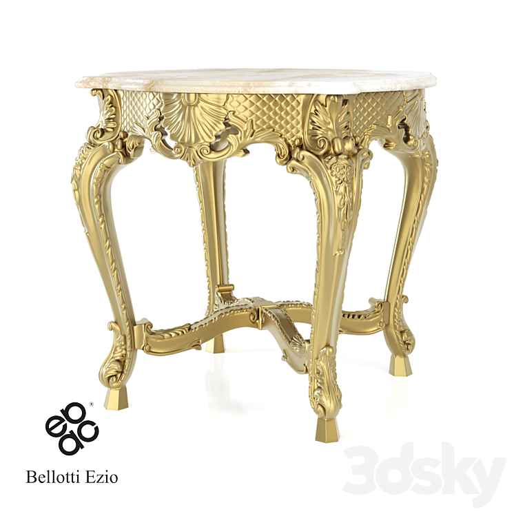 (OM) Bellotti Ezio 4014 - Table - 3D model