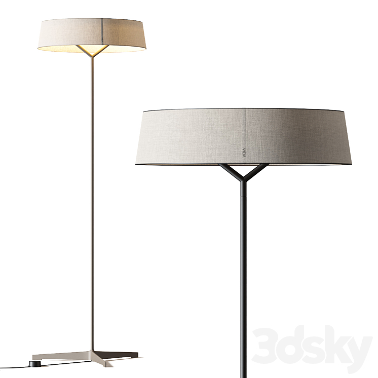 Dama 3235 Floor lamp by Vibia - Floor lamp - 3D model