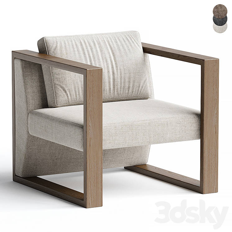 Maxell Chair - Arm chair - 3D model