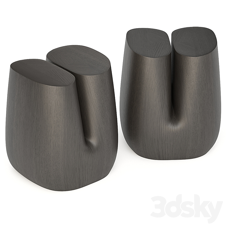 Ube stool poliform - Table - 3D model