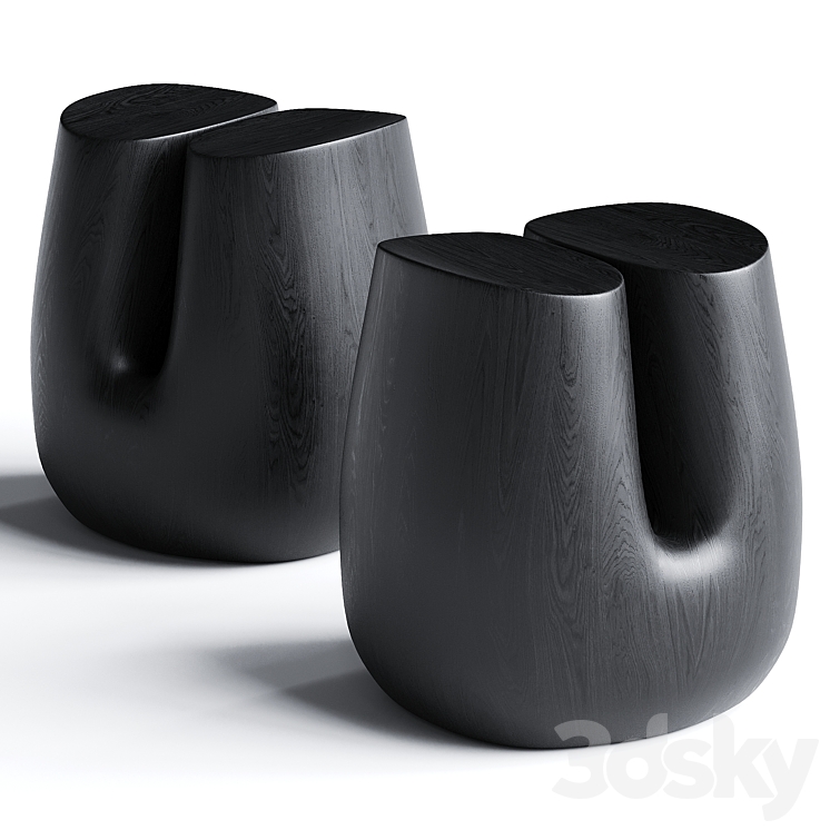 ube stool - Table - 3D model