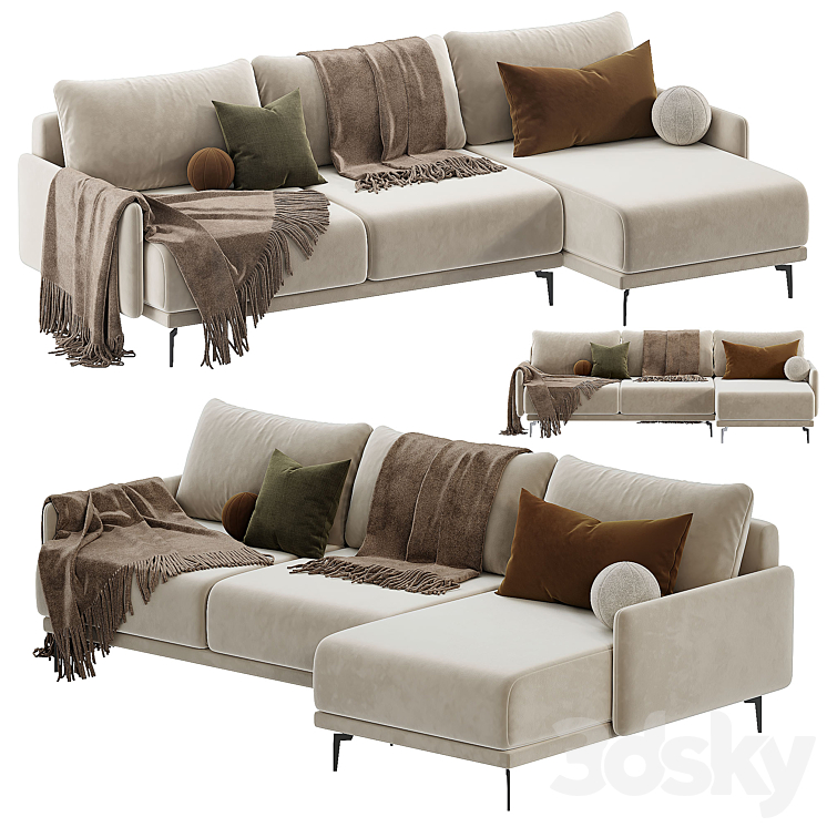 Archi Sofa - Sofa - 3D model